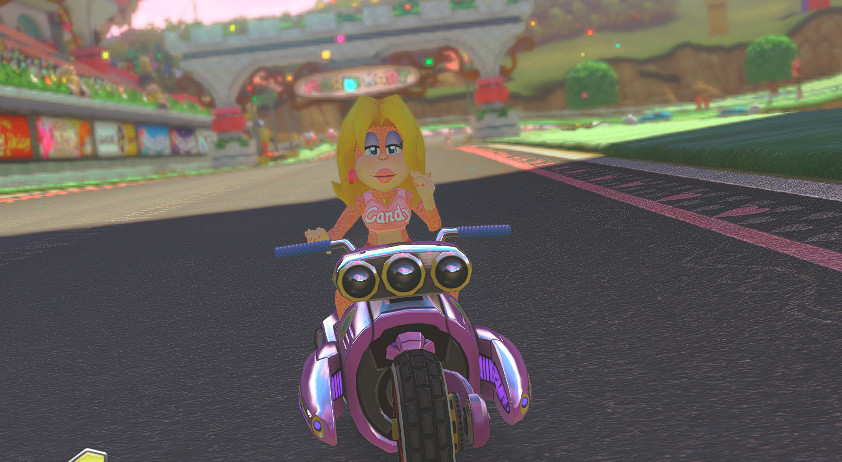 Candy Kong in MK8 Deluxe Mod for Mario Kart 8 Deluxe | MK8D Mods