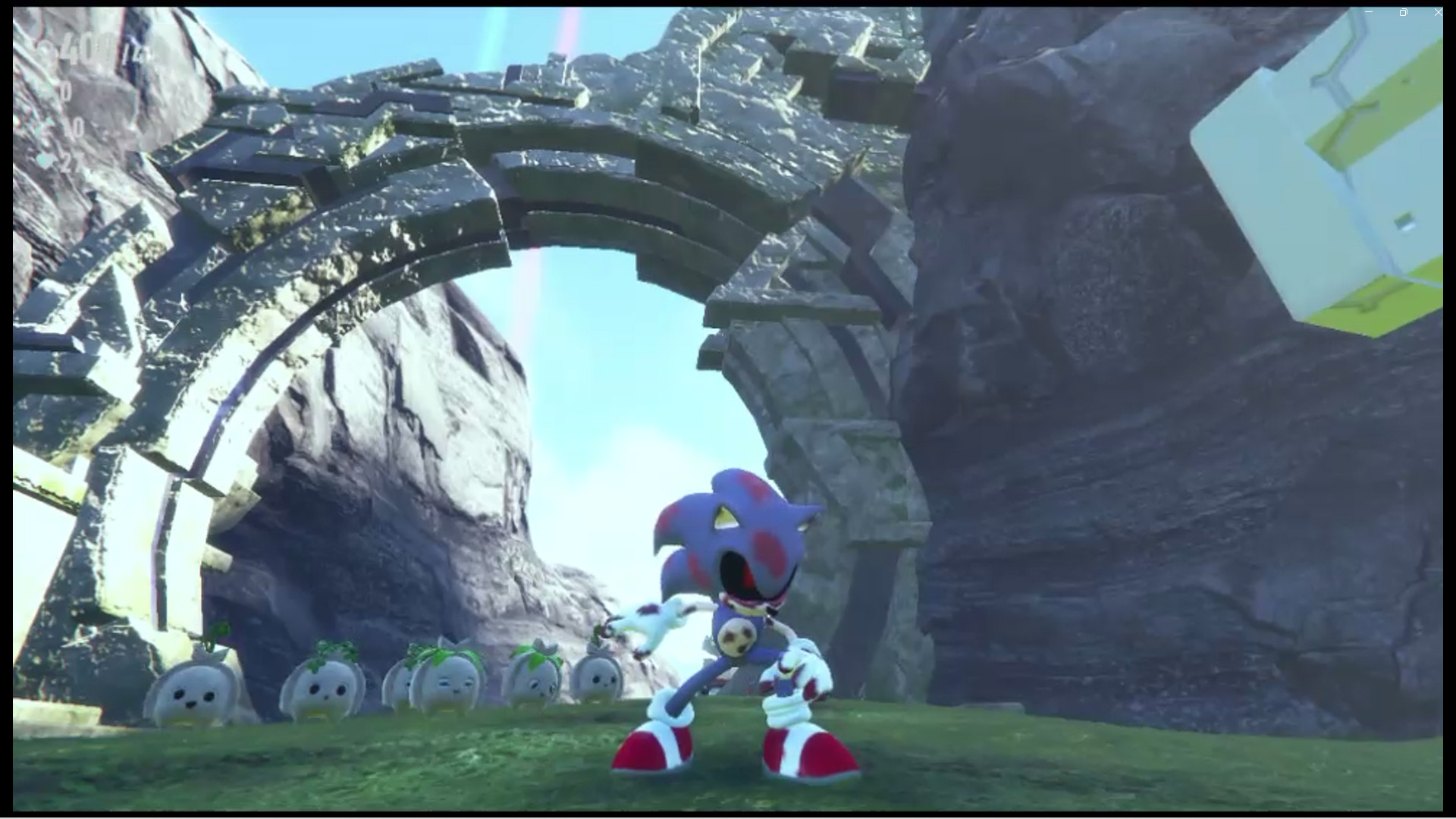 Sonic.EXE Frontiers Mod for Sonic Frontiers | Frontiers Mods