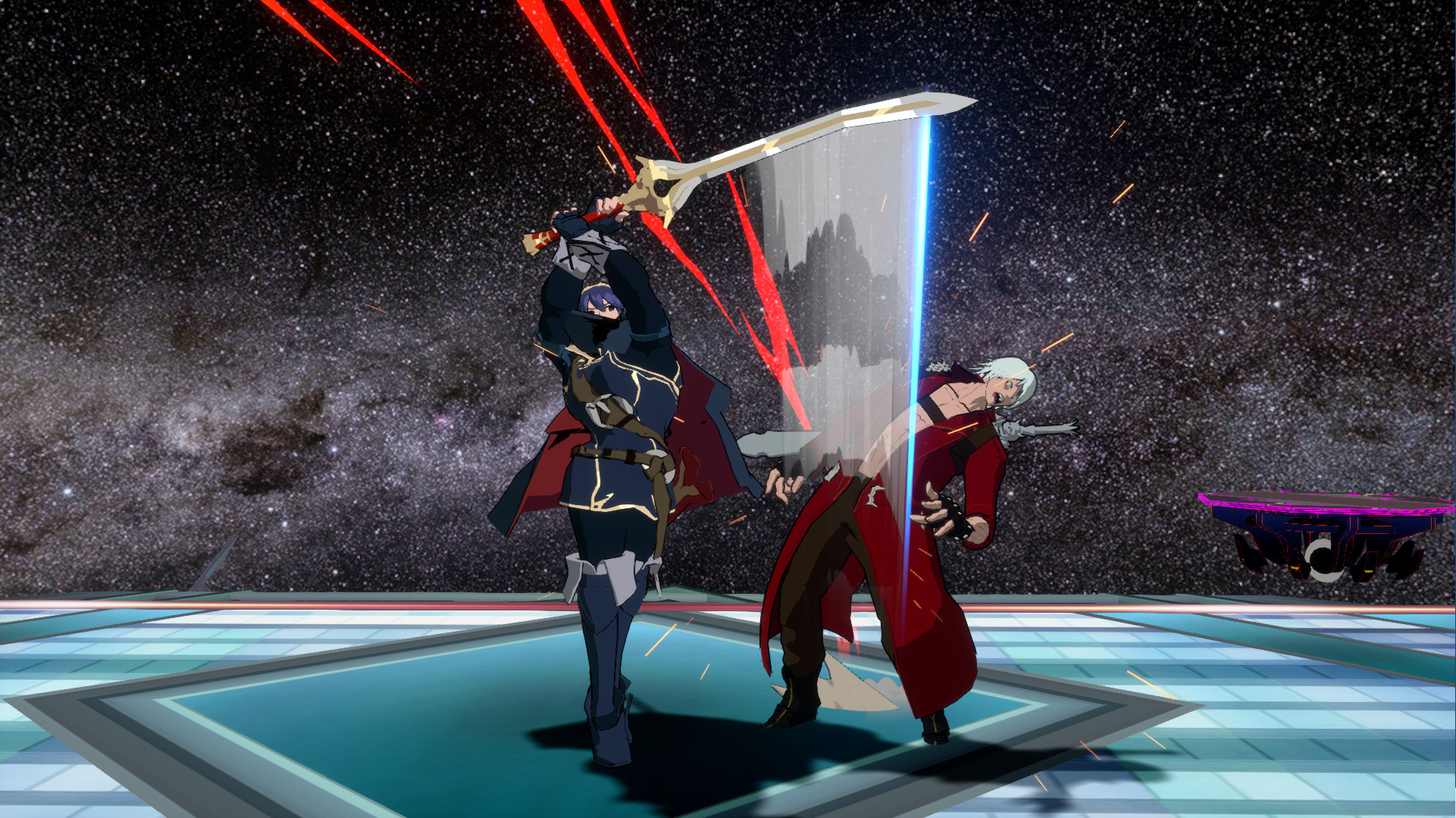Masked Marth/Short Haired Lucina Mod for GUILTY GEAR -STRIVE- | GGST Mods
