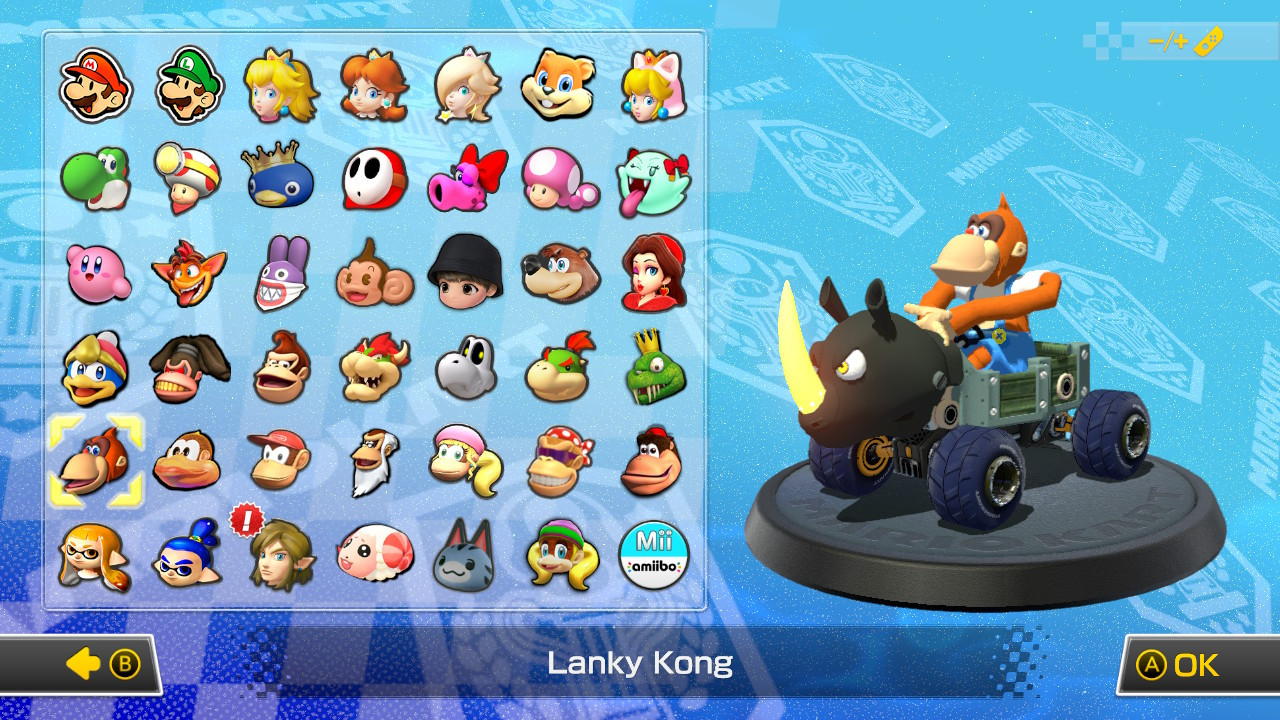 Lanky Kong in MK8 Deluxe Mod for Mario Kart 8 Deluxe | MK8D Mods
