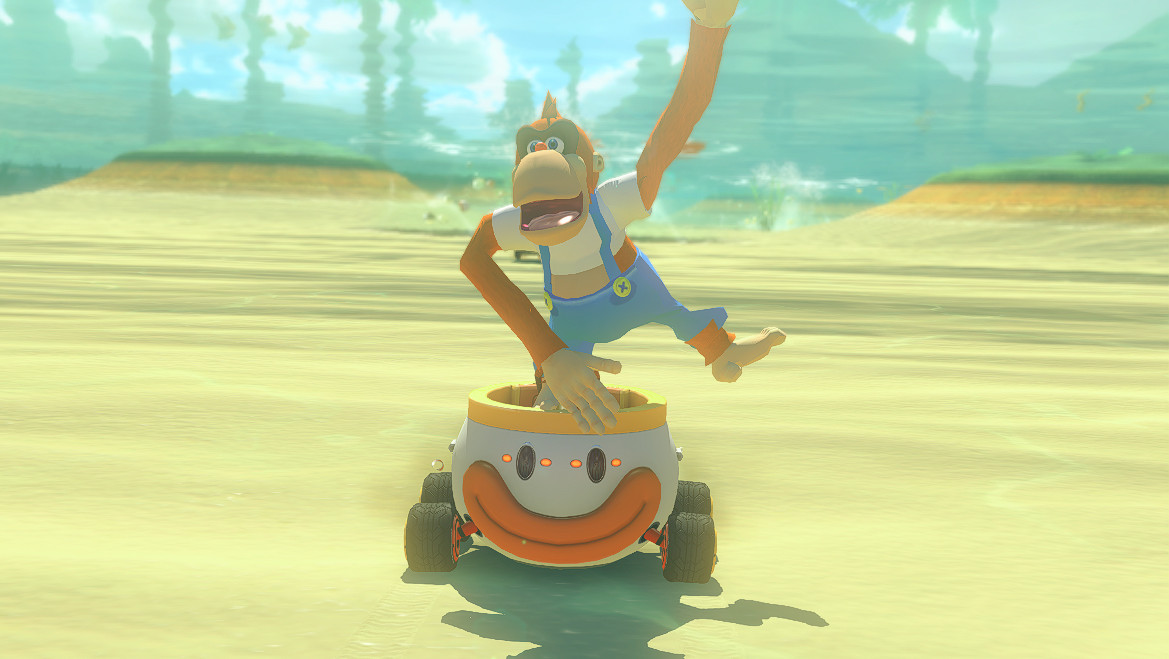 Lanky Kong in MK8 Deluxe Mod for Mario Kart 8 Deluxe | MK8D Mods