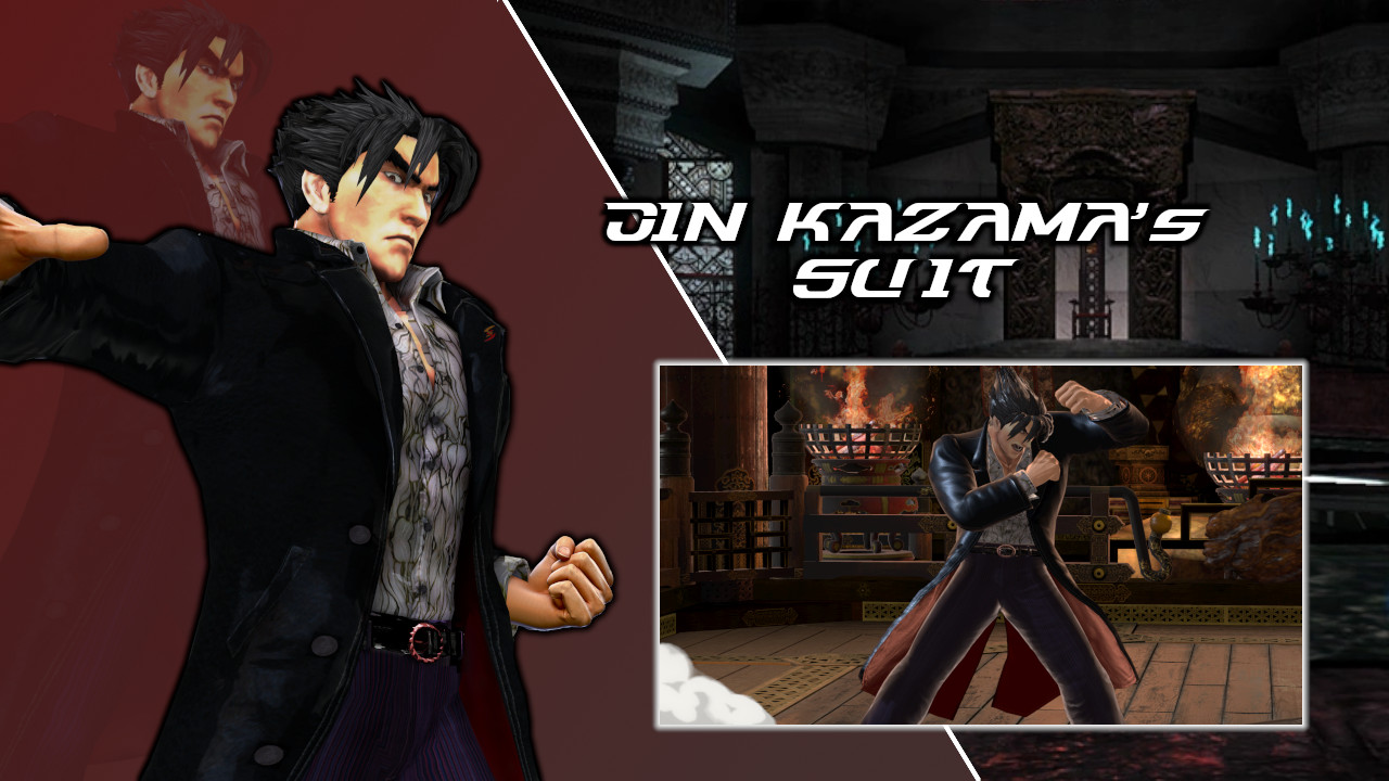Jin Kazama's Buisness suit Mod for Super Smash Bros. Ultimate | SSBU Mods