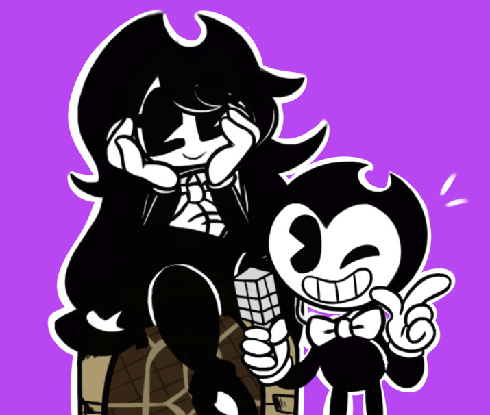 Bendy and Yumi over BF and GF (PSYCH ENGINE ONLY) Mod for Friday Night ...