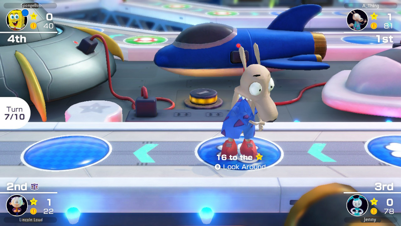 Rocko with Voice, Stickers and UI Mod for Mario Party Superstars | MPS Mods