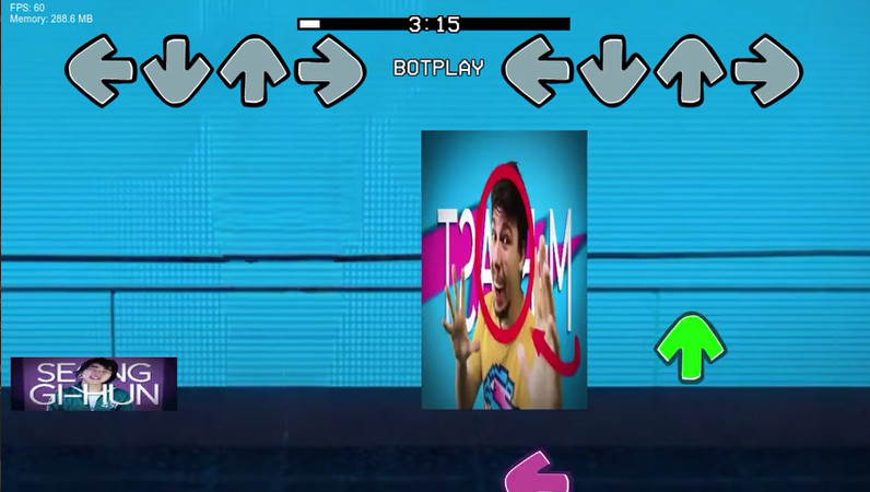 Seong Gi-Hun VS Mrbeast (JOKE MOD) Mod for Friday Night Funkin' | FNF Mods