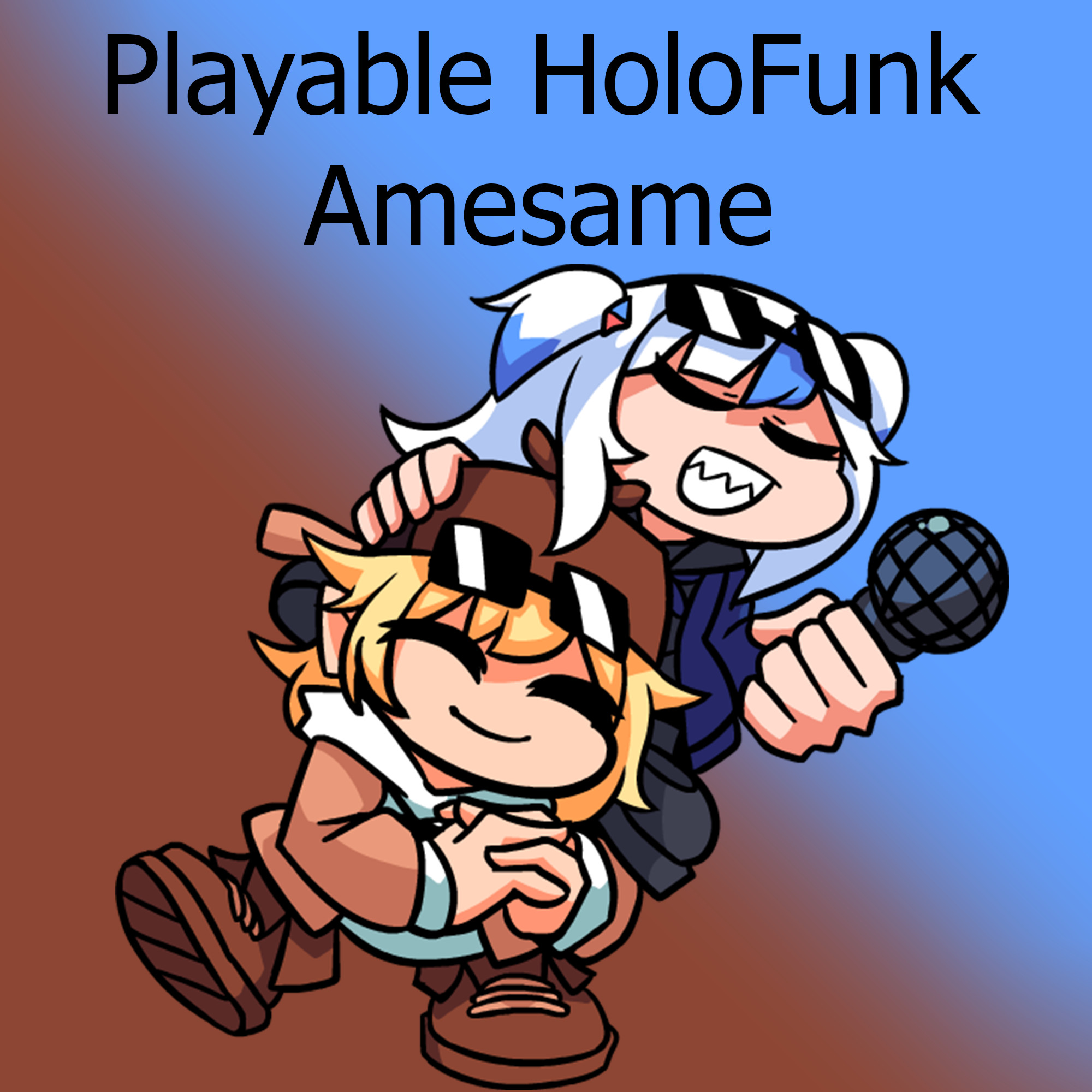Playable Amesame [Friday Night Funkin'] [Mods]