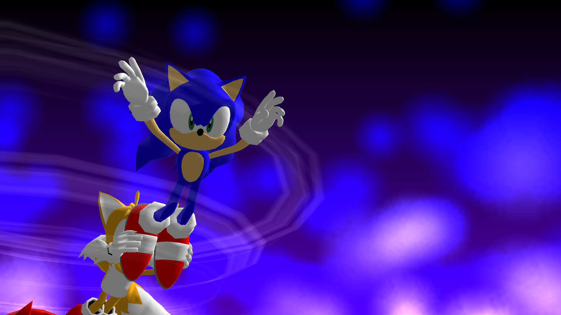 HD Sonic Model (+ Definitive Visual Version) Mod for Sonic Heroes | SH Mods