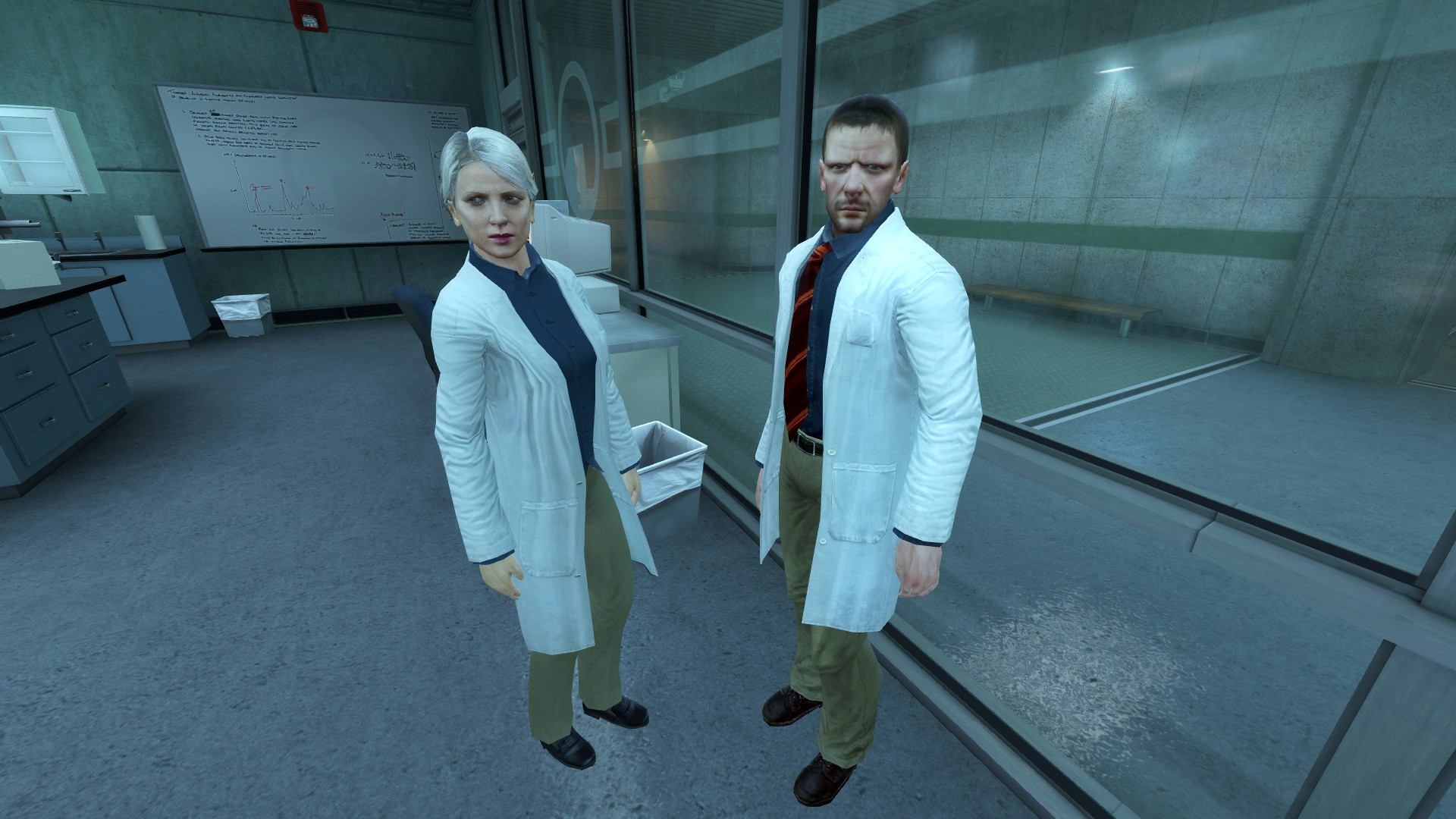 Consistent Outfit for Female Scientists Mod for Black Mesa | BM Mods
