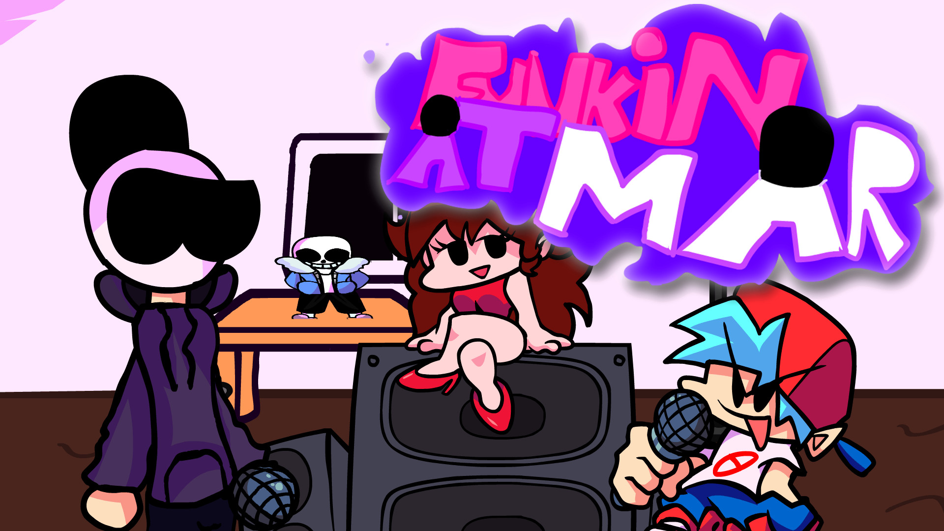 FNF Funkin' at Mar Mod for Friday Night Funkin' | FNF Mods