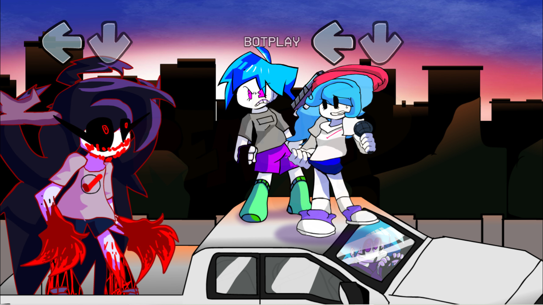 KoSky + Skyverse HD: Expanded edition [Friday Night Funkin'] [Mods]