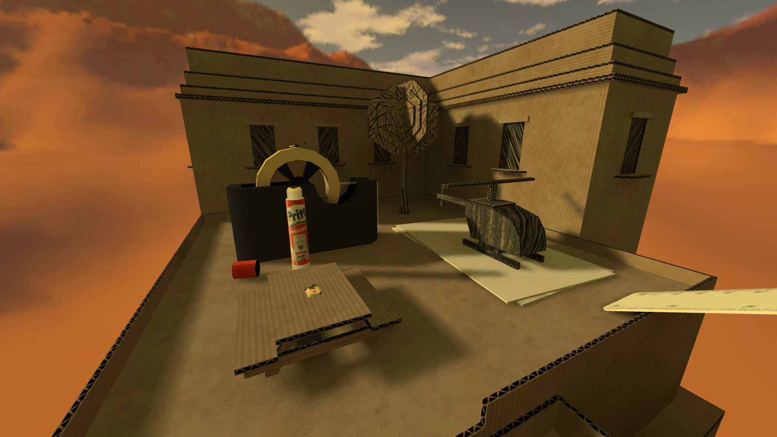 dm_cardboard [Half-Life] [Mods]