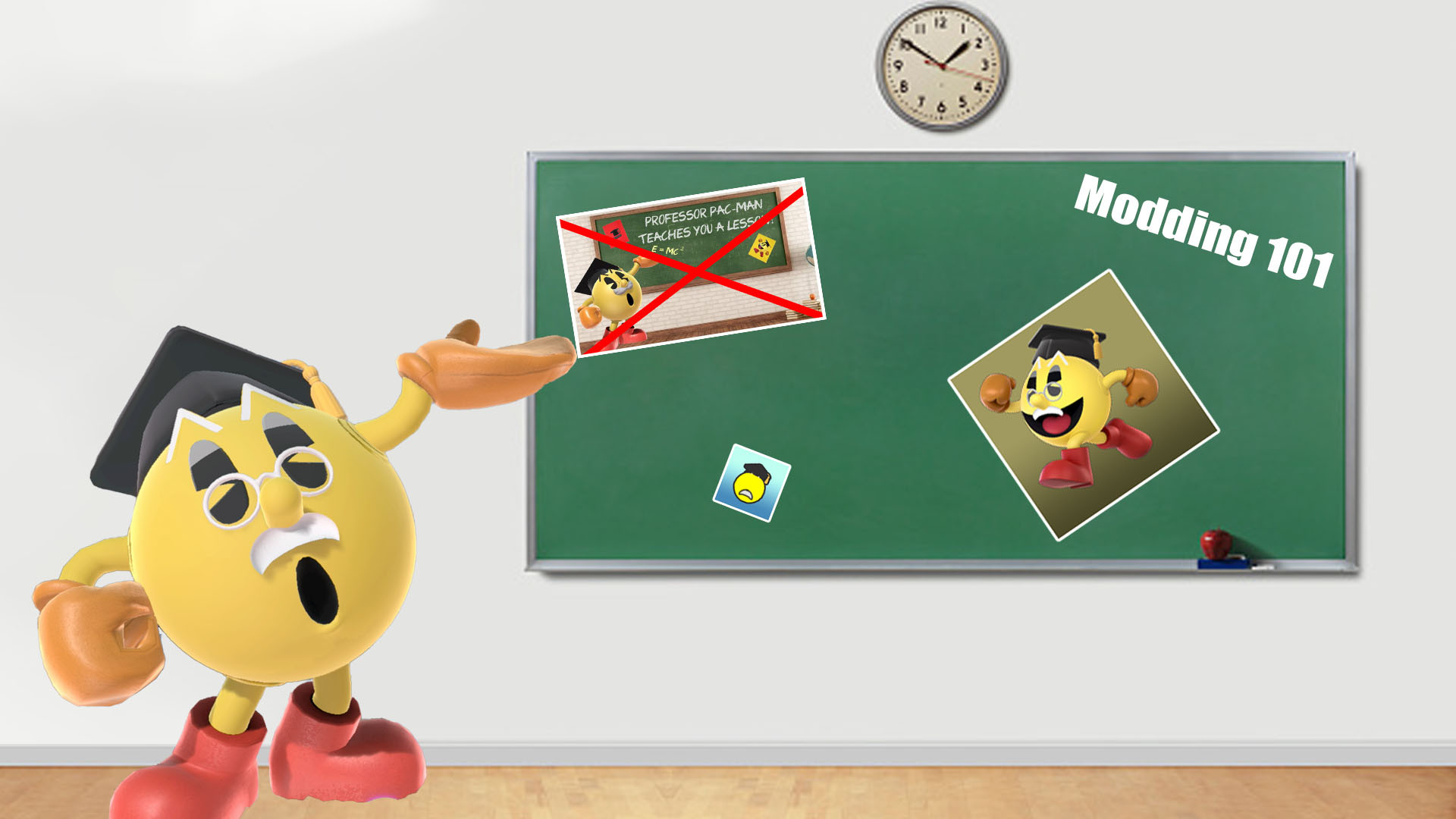Professor Pac-MAN V2 Mod for Super Smash Bros. Ultimate | SSBU Mods