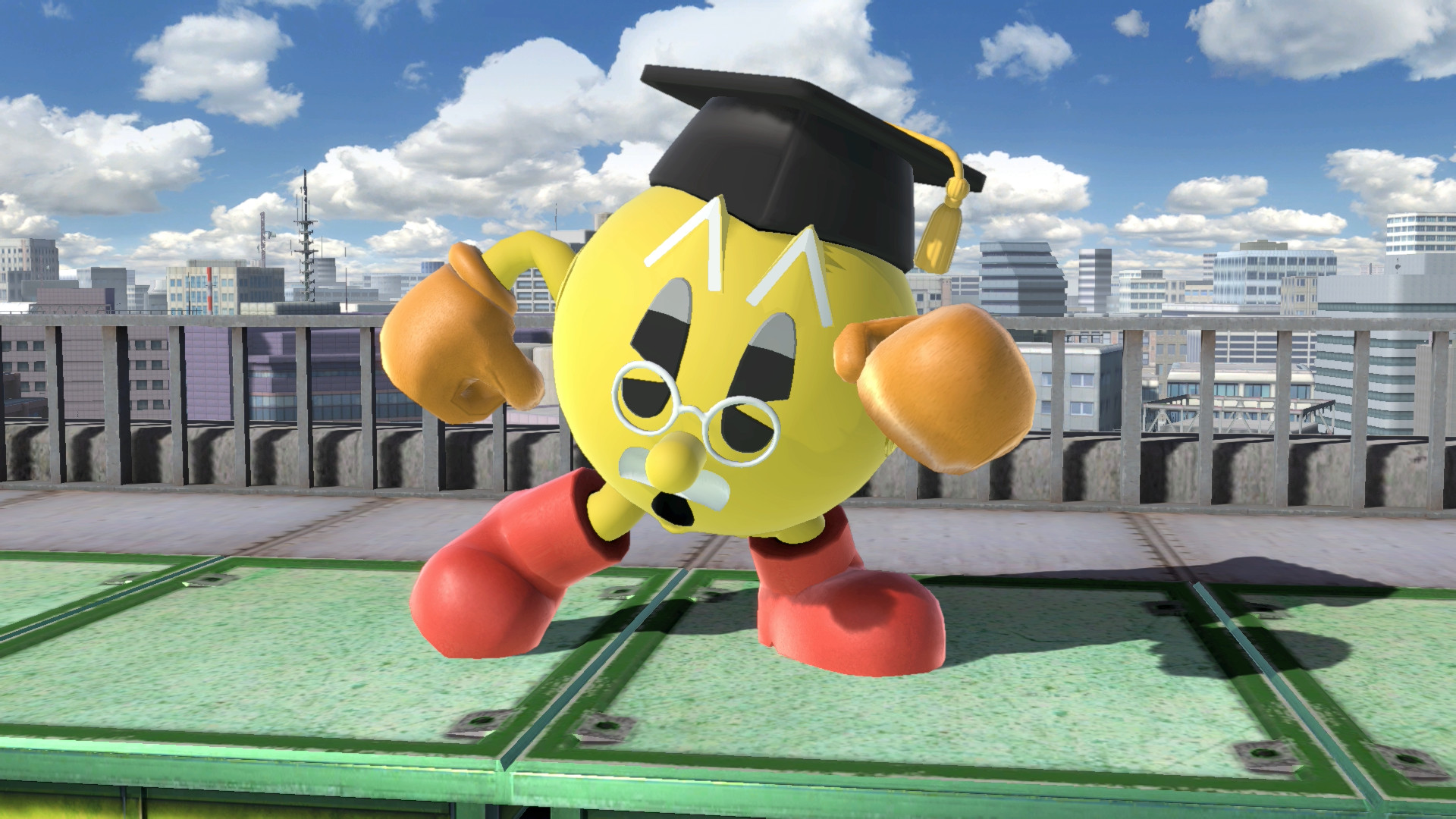 Professor Pac-MAN V2 Mod for Super Smash Bros. Ultimate | SSBU Mods