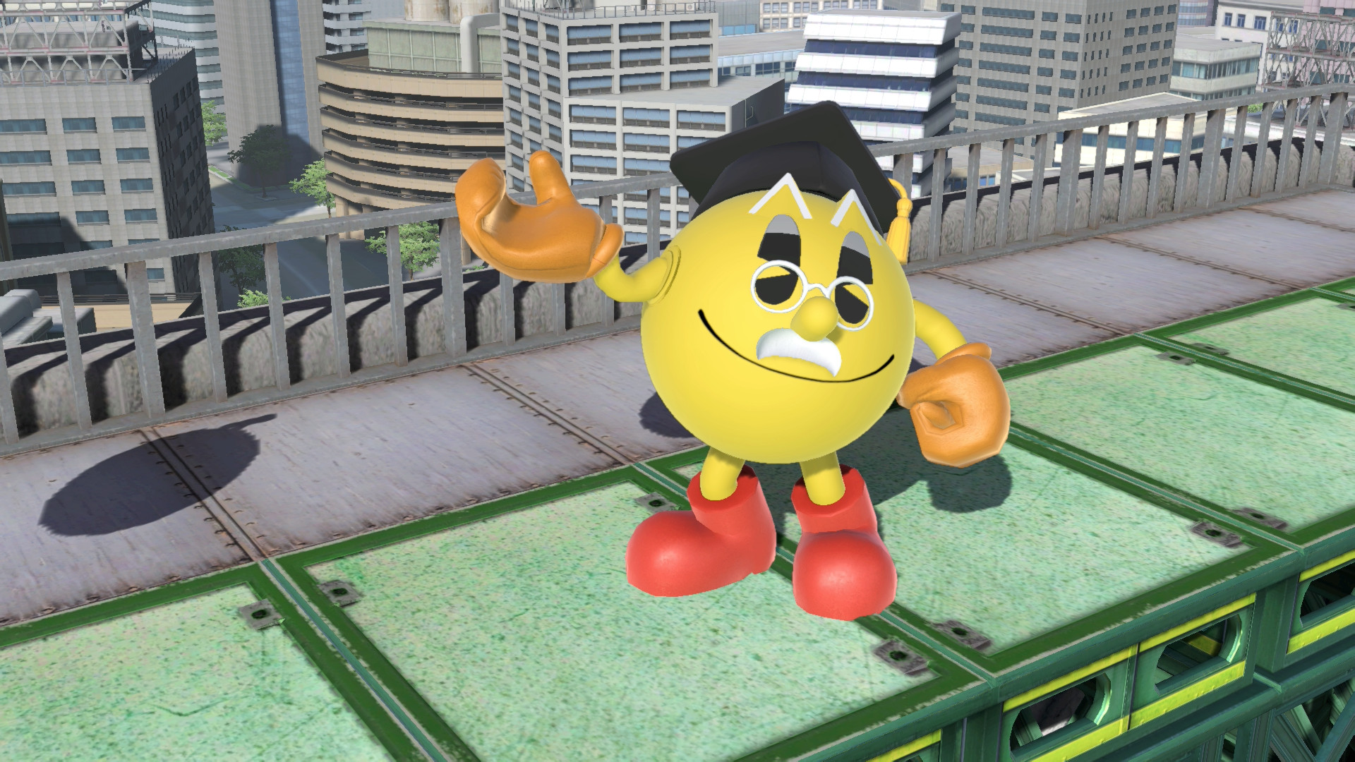 Professor Pac-MAN V2 Mod for Super Smash Bros. Ultimate | SSBU Mods