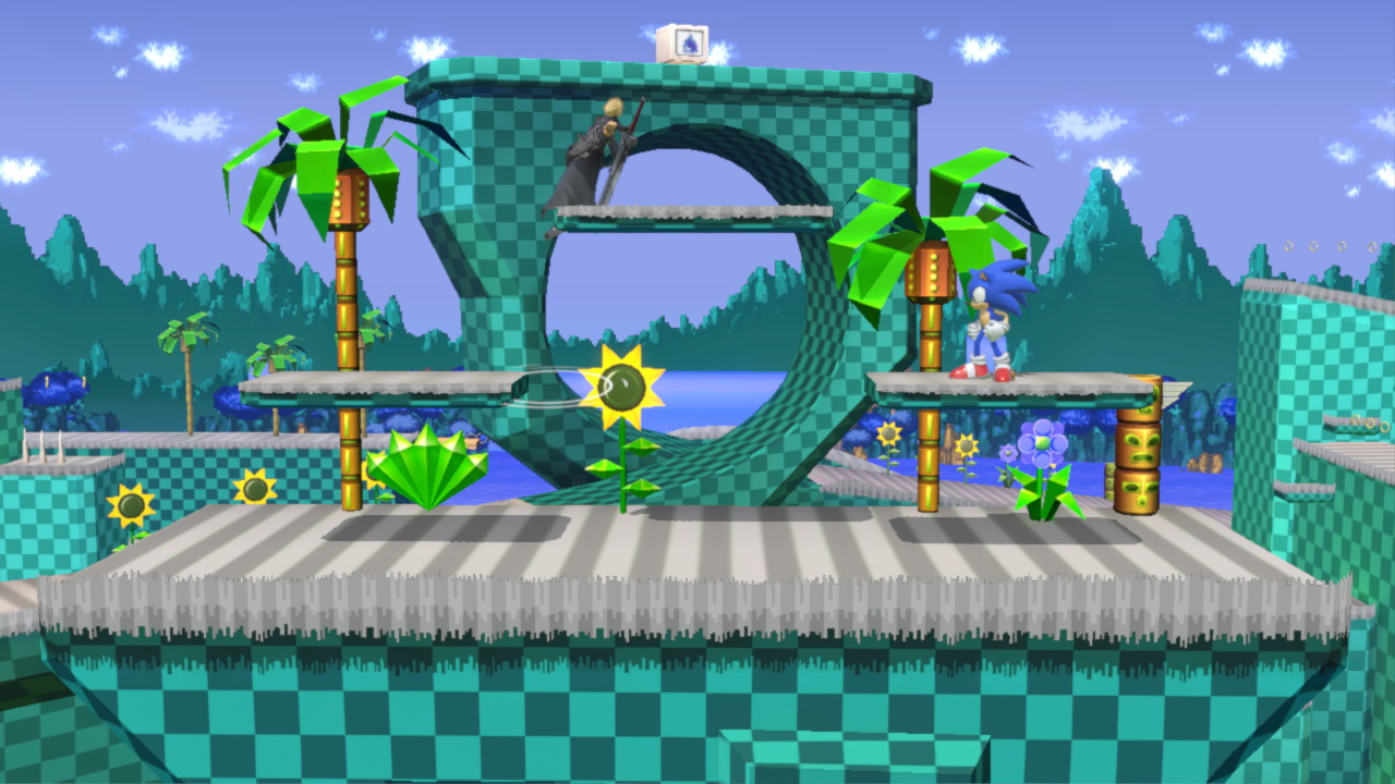 Winter/Ice Cap Green Hill Zone Mod for Super Smash Bros. Ultimate | SSBU Mods