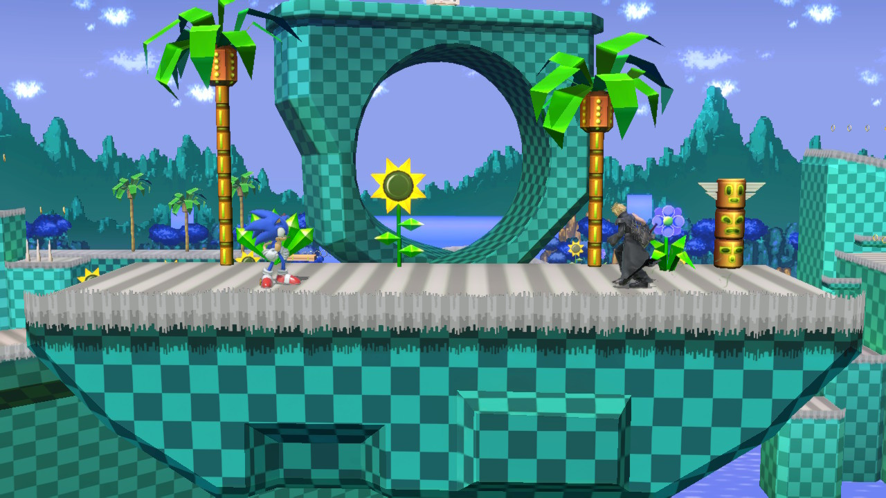 Winter/Ice Cap Green Hill Zone Mod for Super Smash Bros. Ultimate ...