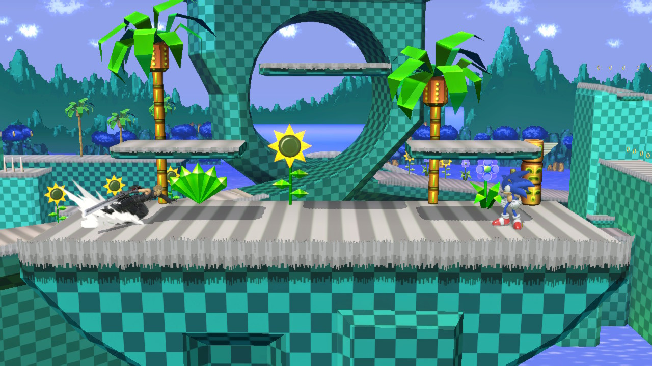 Winter/Ice Cap Green Hill Zone Mod for Super Smash Bros. Ultimate | SSBU Mods