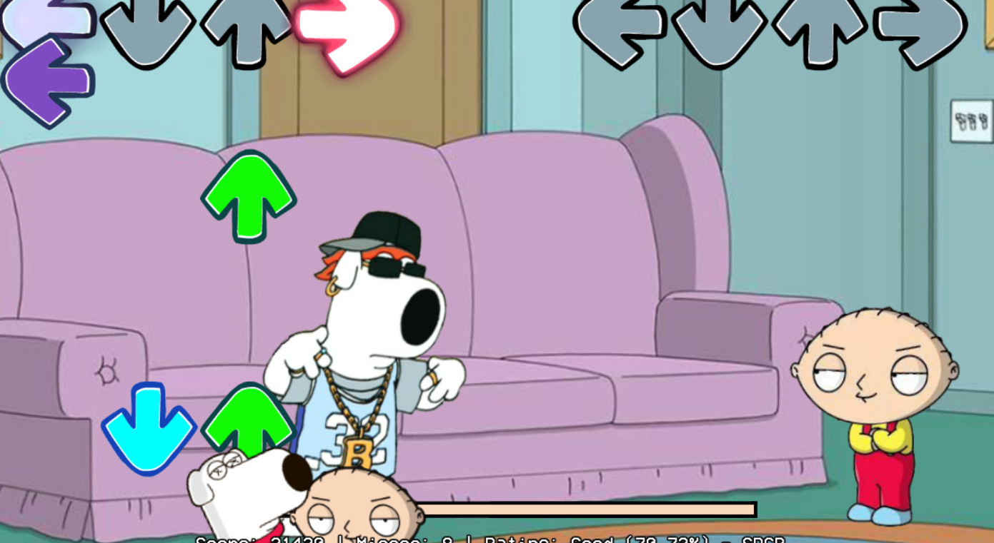 Family Discussion Brian vs Stewie [Friday Night Funkin'] [Mods]