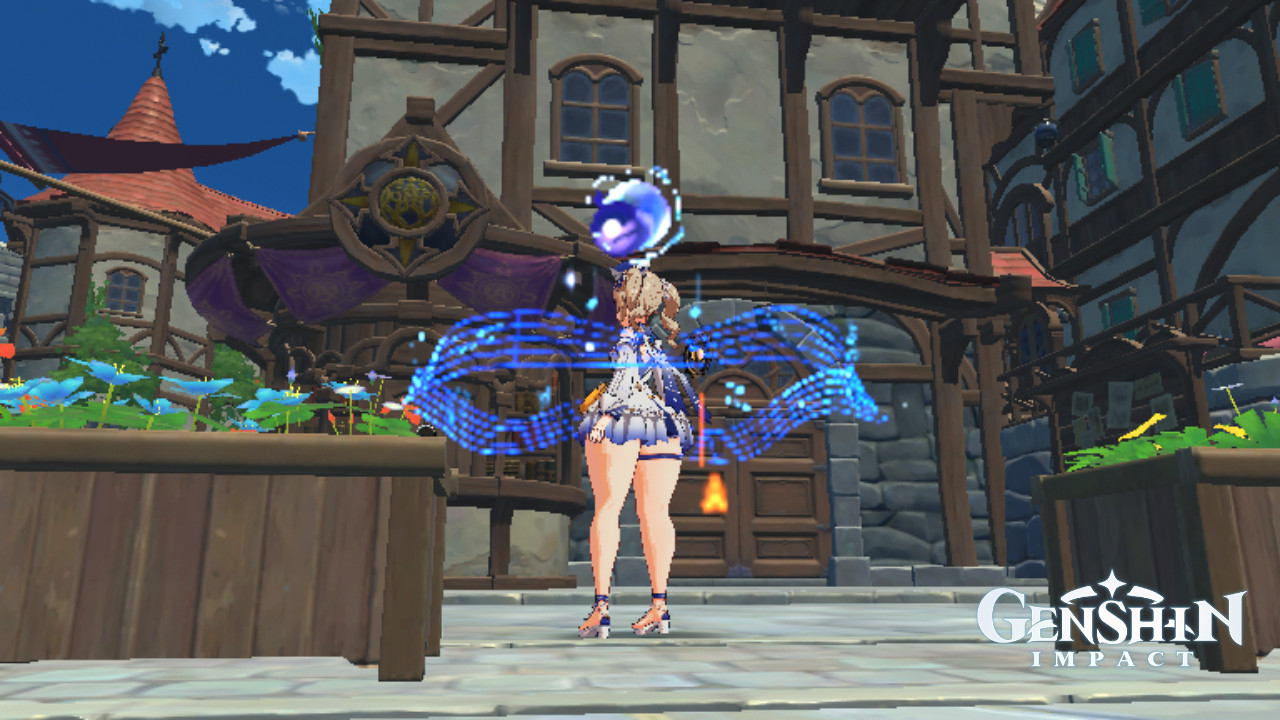 Thicc Summertime Barbara Mod for Genshin Impact | GI Mods