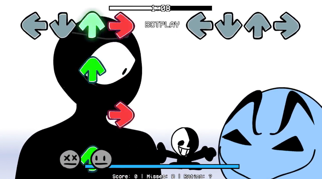 Seek and Cool Roblox Sphere sing Blue [Friday Night Funkin'] [Mods]