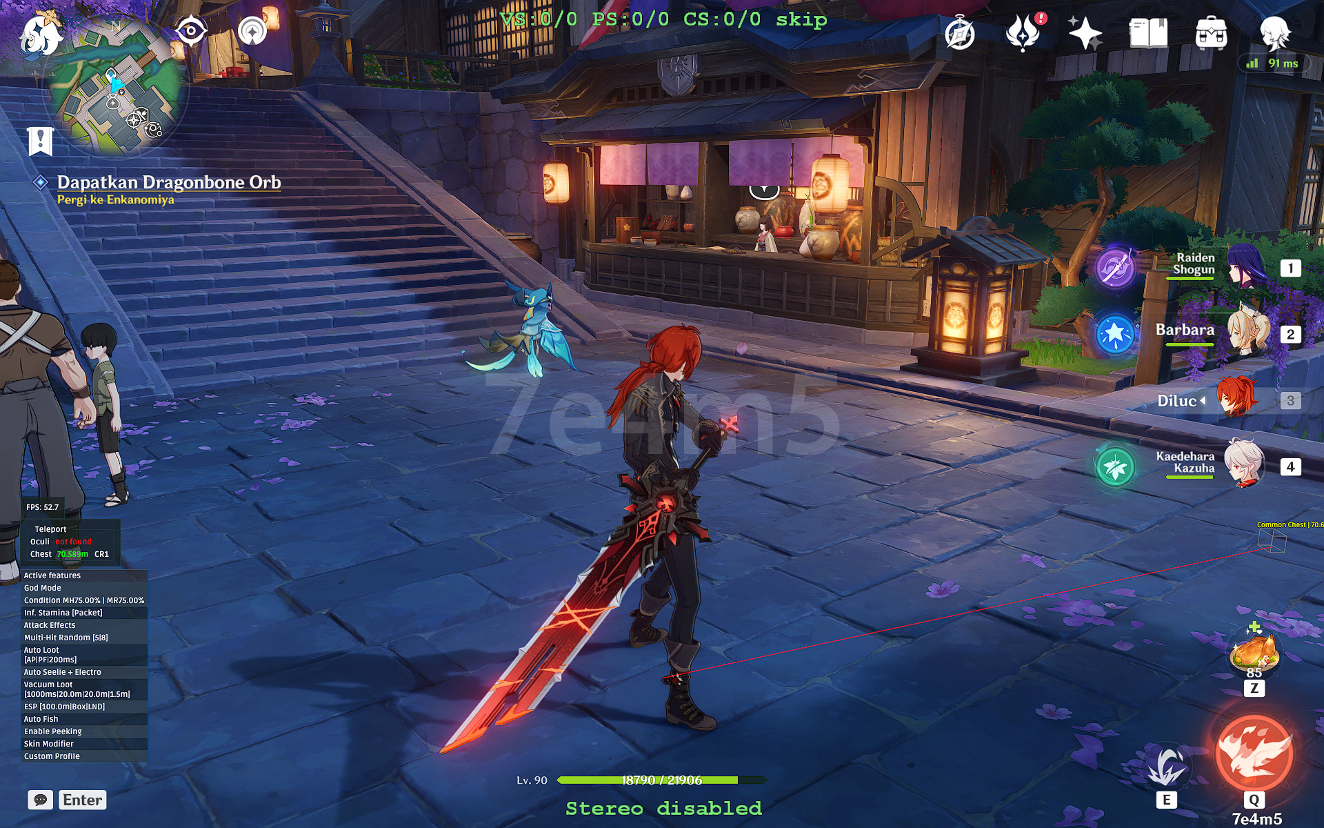 Wolf's Gravestone over Prototype Archaic Mod for Genshin Impact | GI Mods