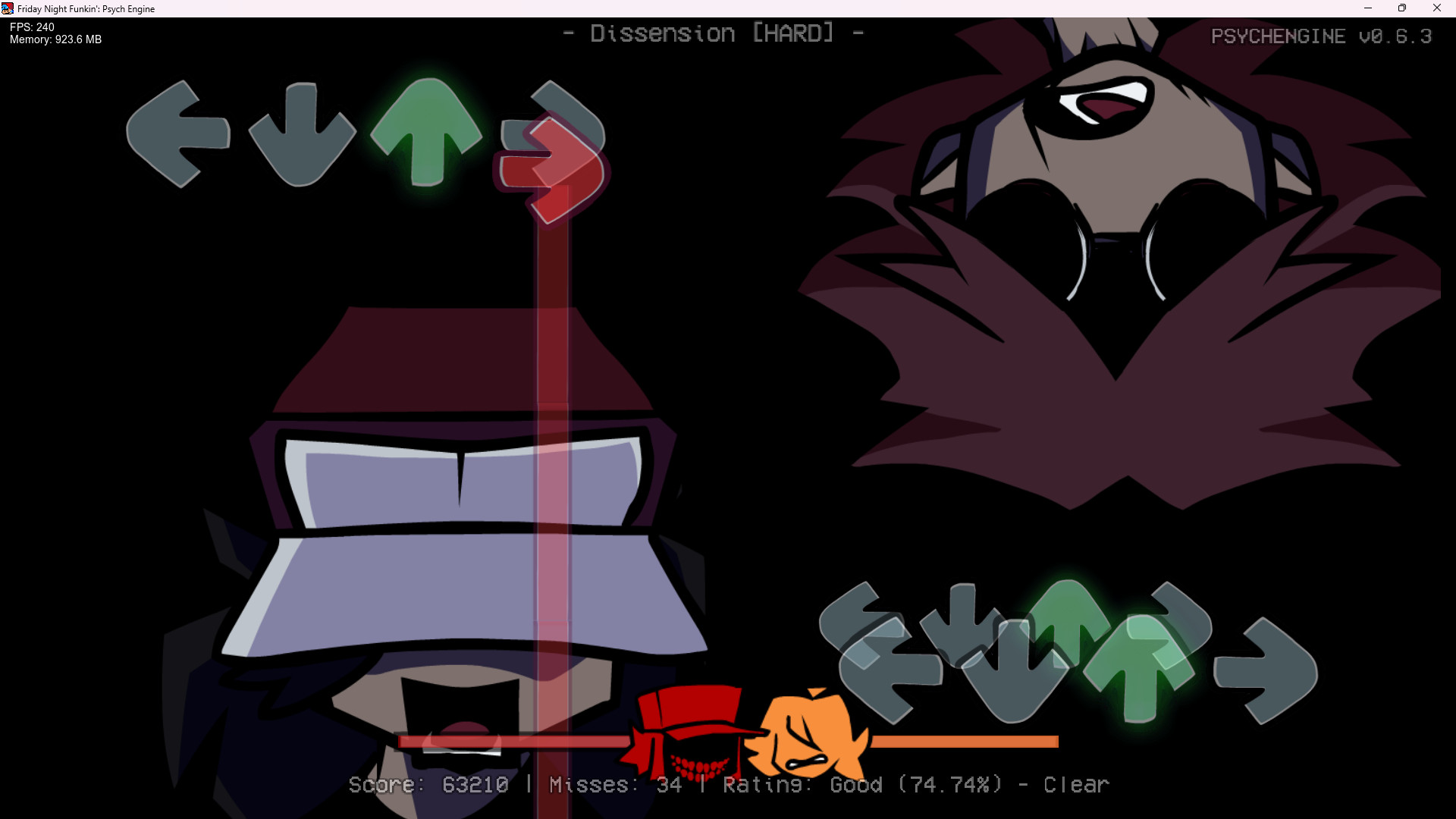 Dissension + Cheated In Psych Engine Mod for Friday Night Funkin' | FNF ...