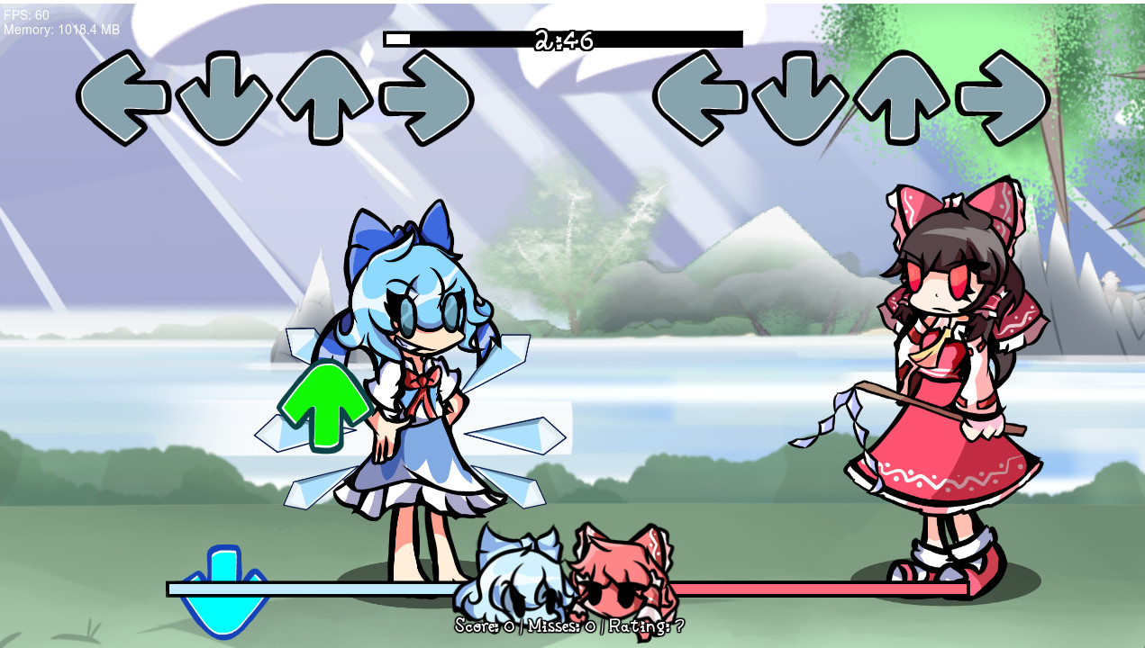 Touhou Funkin: Double Funkin' Character (DEMO) Mod for Friday Night ...