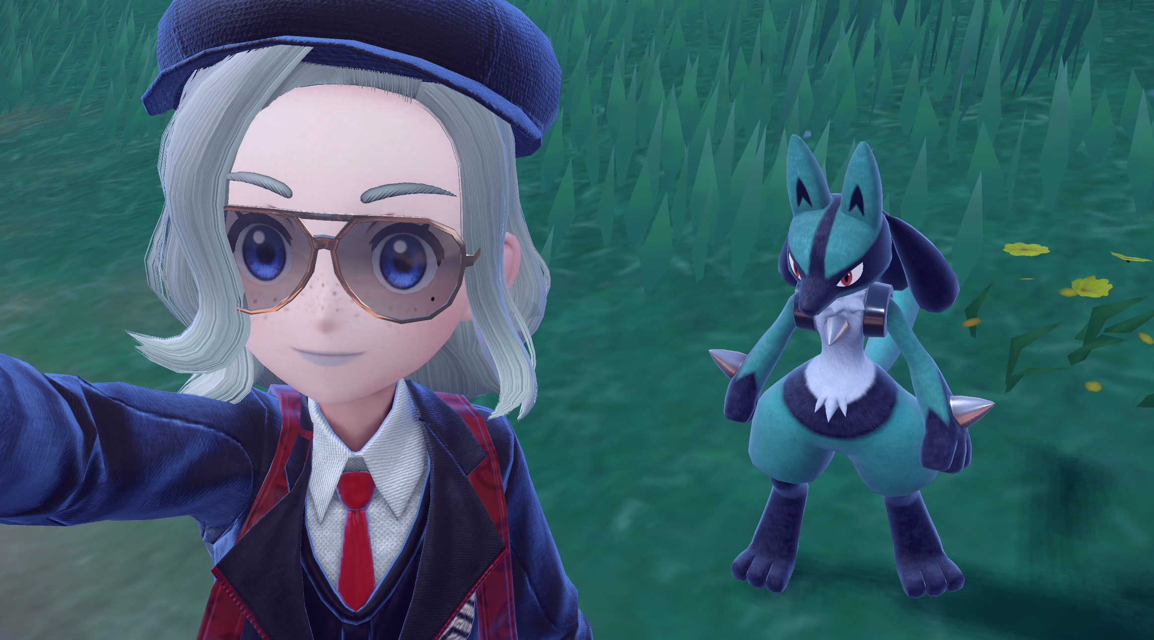 Shiny Lucario Recolor Mod for Pokemon Scarlet & Violet | PKMN SV Mods