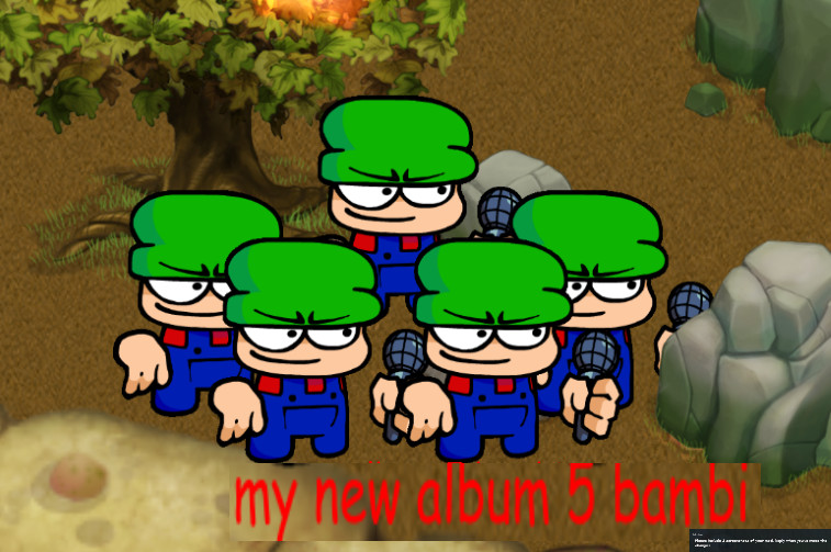 bambi over the plant island wishing touch lol Mod for My Singing ...