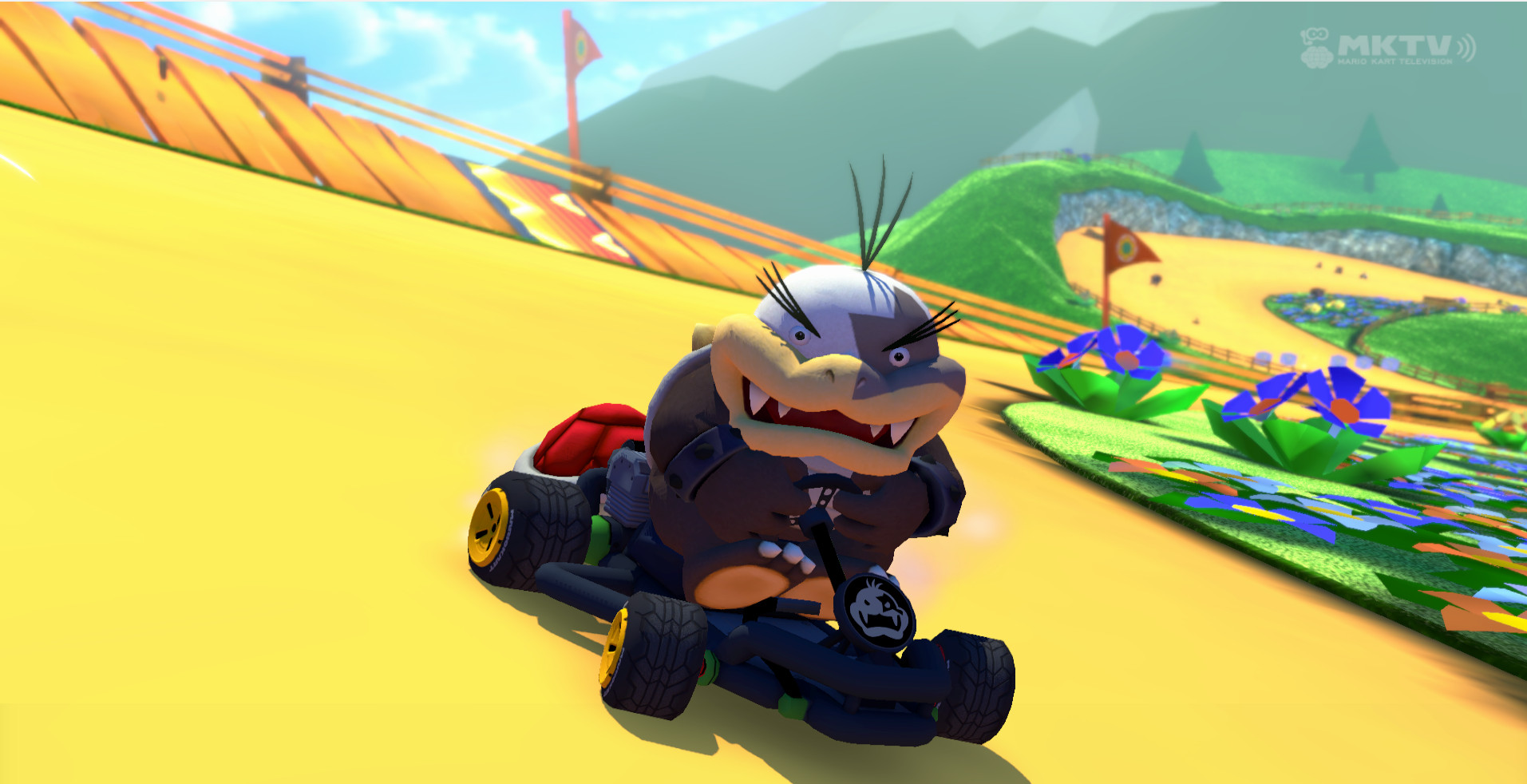 3DS Daisy Hills Mod for Mario Kart 8 | MK8 Mods