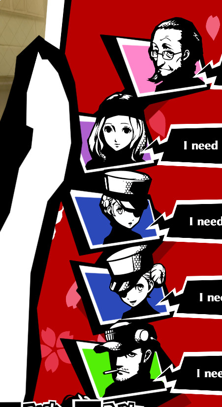 Colored Chat Icon Backgrounds Mod for Persona 5 Royal (PC) | P5R (PC) Mods