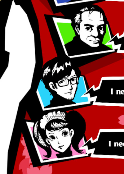 Colored Chat Icon Backgrounds Mod for Persona 5 Royal (PC) | P5R (PC) Mods