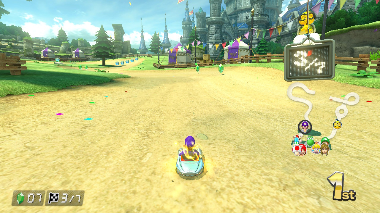7 laps of hyrule circuit Mod for Mario Kart 8 Deluxe | MK8D Mods