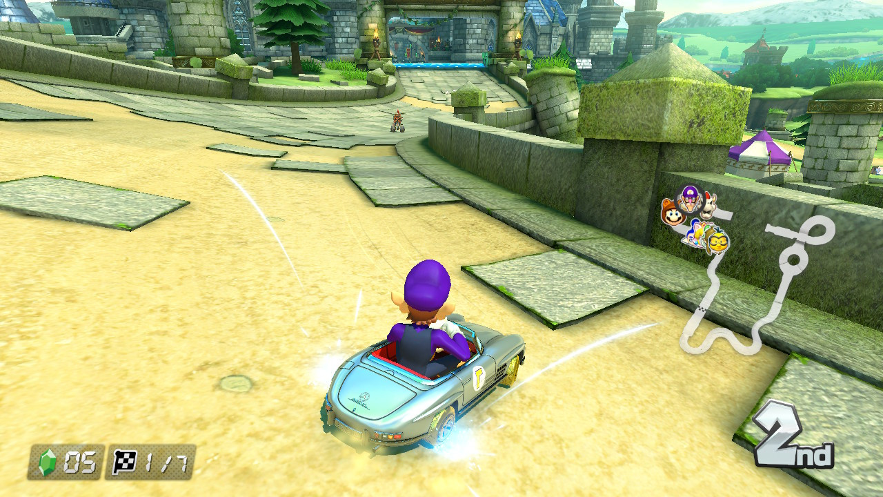 7 laps of hyrule circuit Mod for Mario Kart 8 Deluxe | MK8D Mods