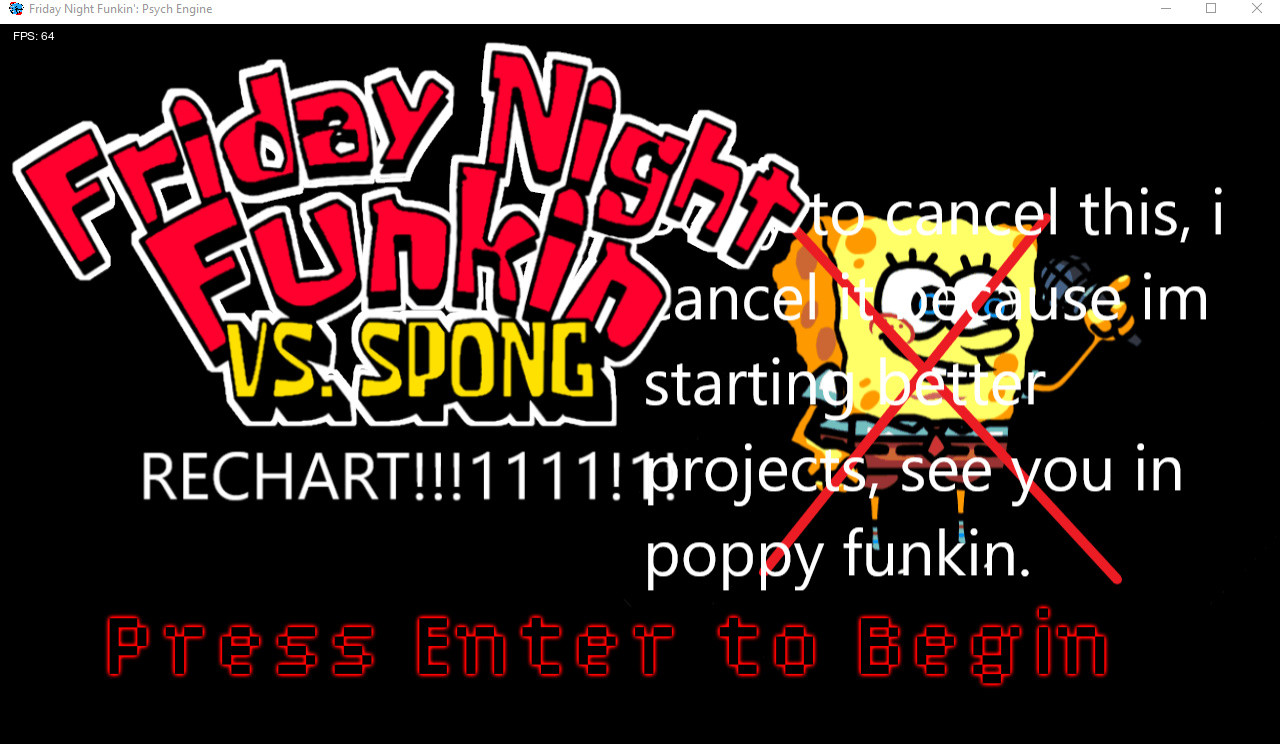 [SENSITIVE CONTENT] FNF: Spong rechart 1.5 canned update [Friday Night ...