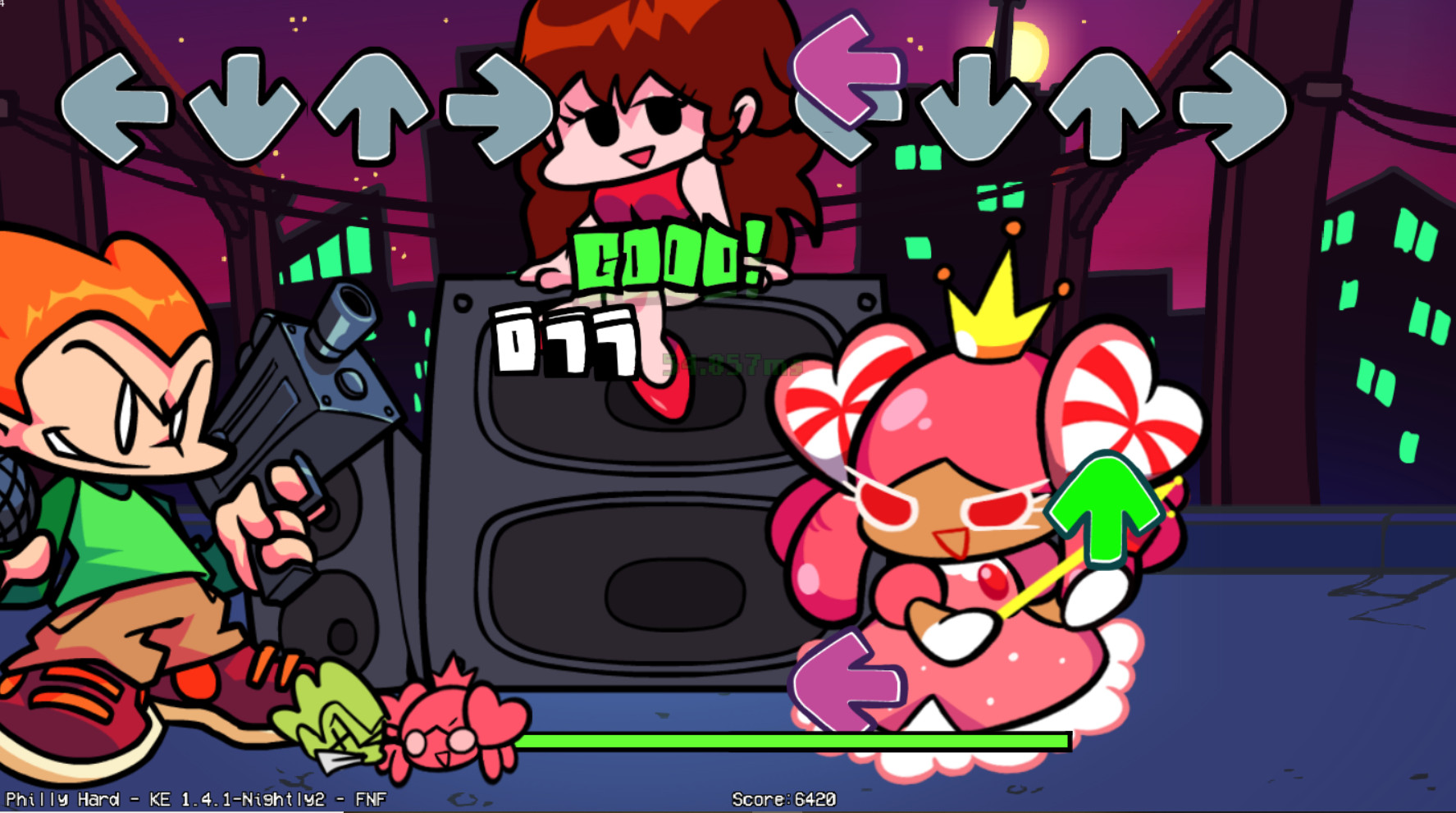 FNFxCookie Run_Princess Cookie Over BF Mod for Friday Night Funkin ...