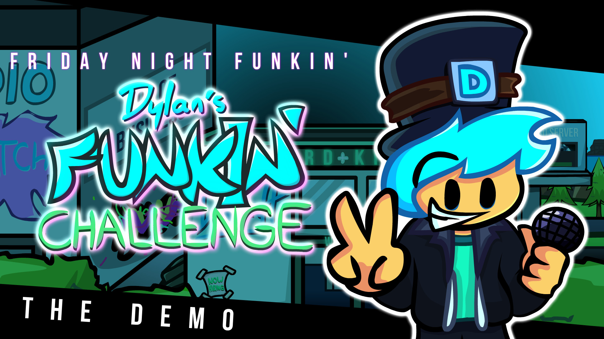 FNF - Dylan's Funkin' Challenge DEMO Mod for Friday Night Funkin' | FNF ...