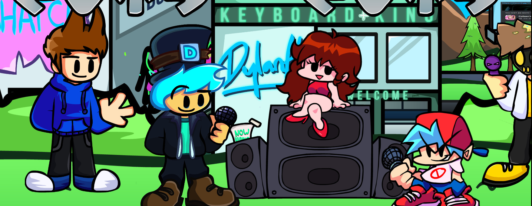 FNF - Dylan's Funkin' Challenge DEMO Mod for Friday Night Funkin' | FNF ...