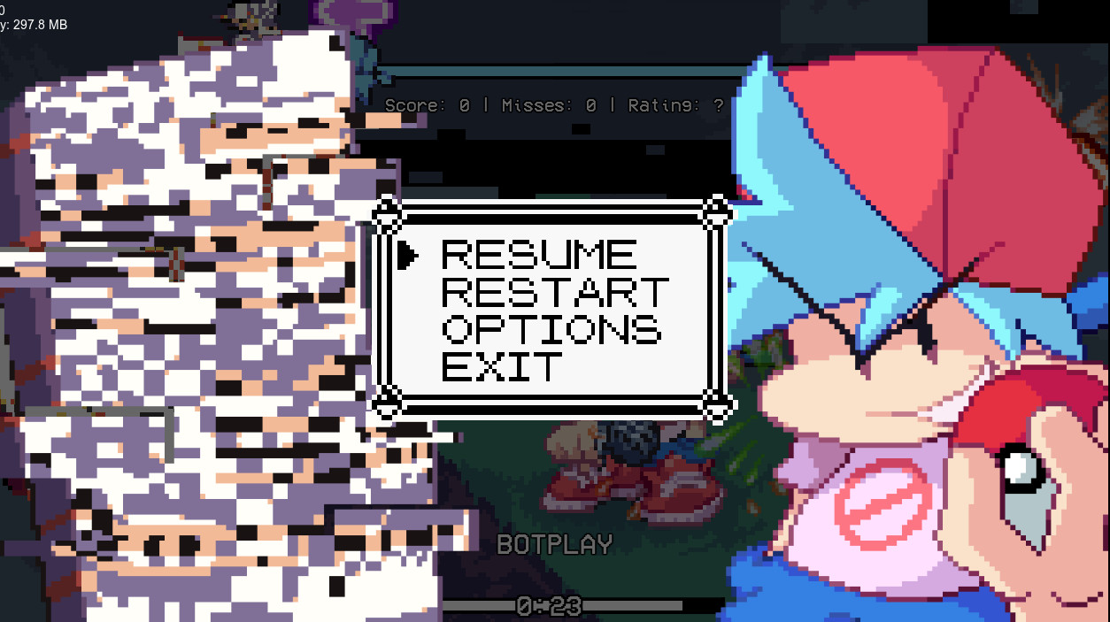 Missingno Psych Engine Port Mod for Friday Night Funkin' | FNF Mods