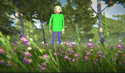 (very strange)Baldi's Forest Mod for Baldi's Basics | Baldi Mods