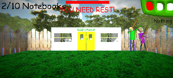 (very strange)Baldi's Forest Mod for Baldi's Basics | Baldi Mods