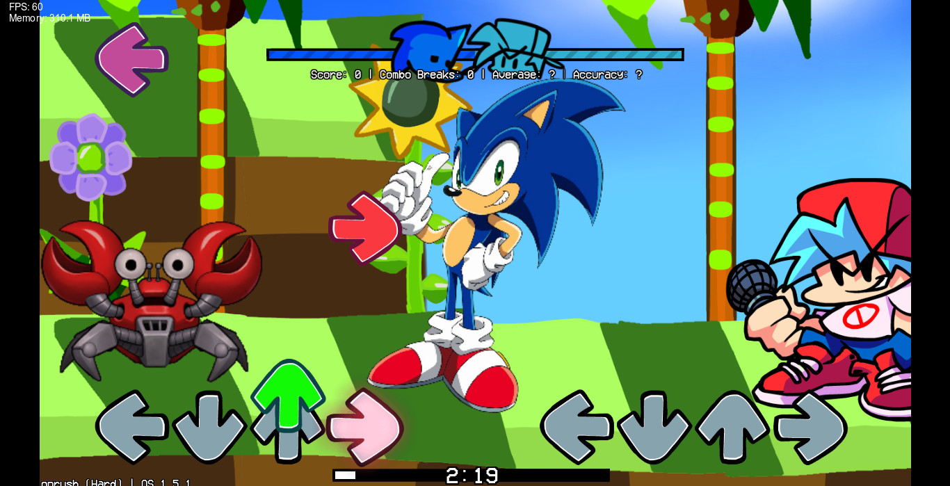 Friday night Funkin Vs Sonic PNG Mod for Friday Night Funkin' | FNF Mods