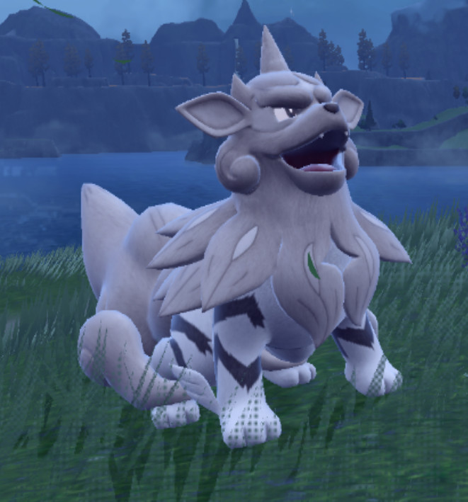 Samoyed Zebra Arcanine (Hisuian) [Pokemon Scarlet & Violet] [Mods]