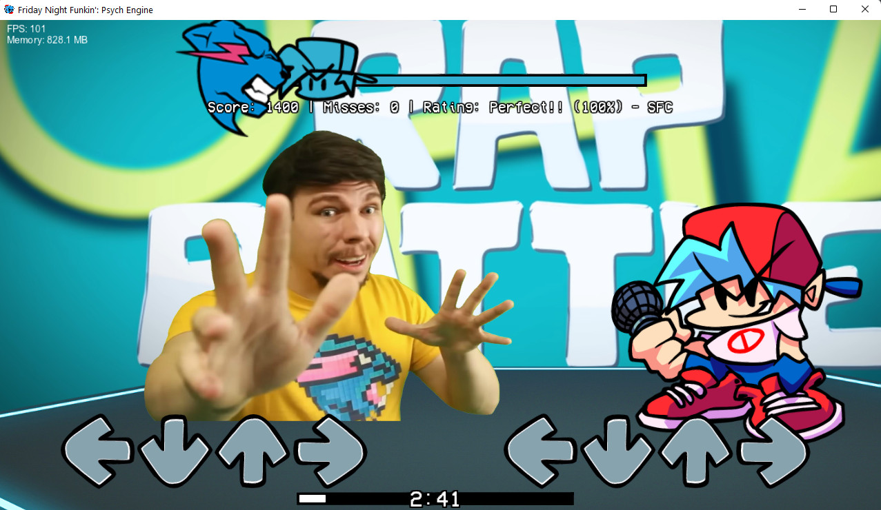 FnF: Mr. Beastin' [Friday Night Funkin'] [Mods]