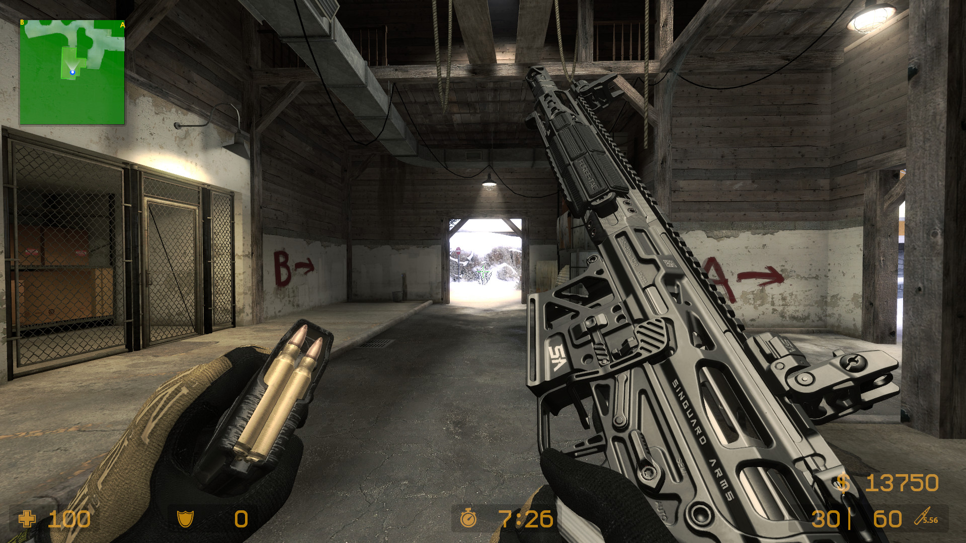 The Wages of Sin | Skeleton M4 [Counter-Strike: Source] [Mods]