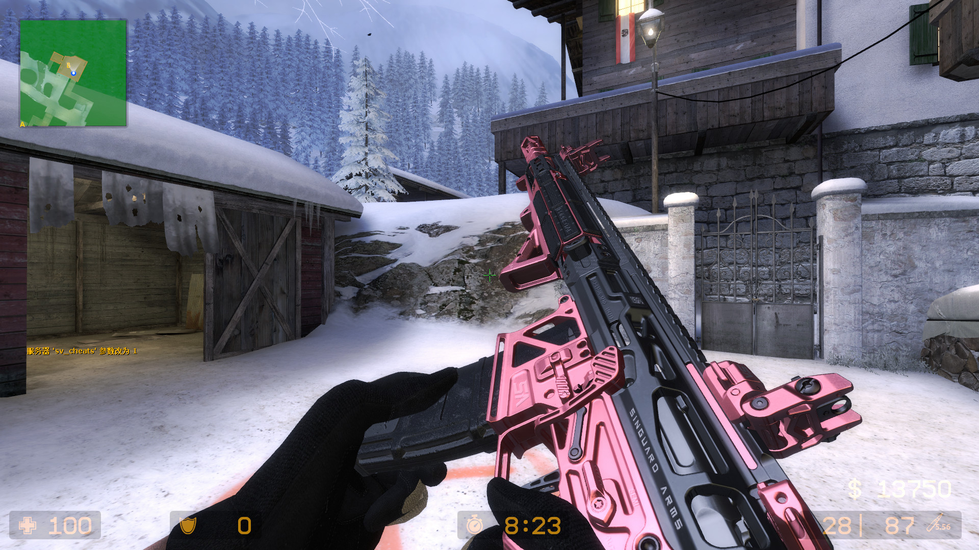 The Wages of Sin | Skeleton M4 Mod for Counter-Strike: Source | CS:S Mods