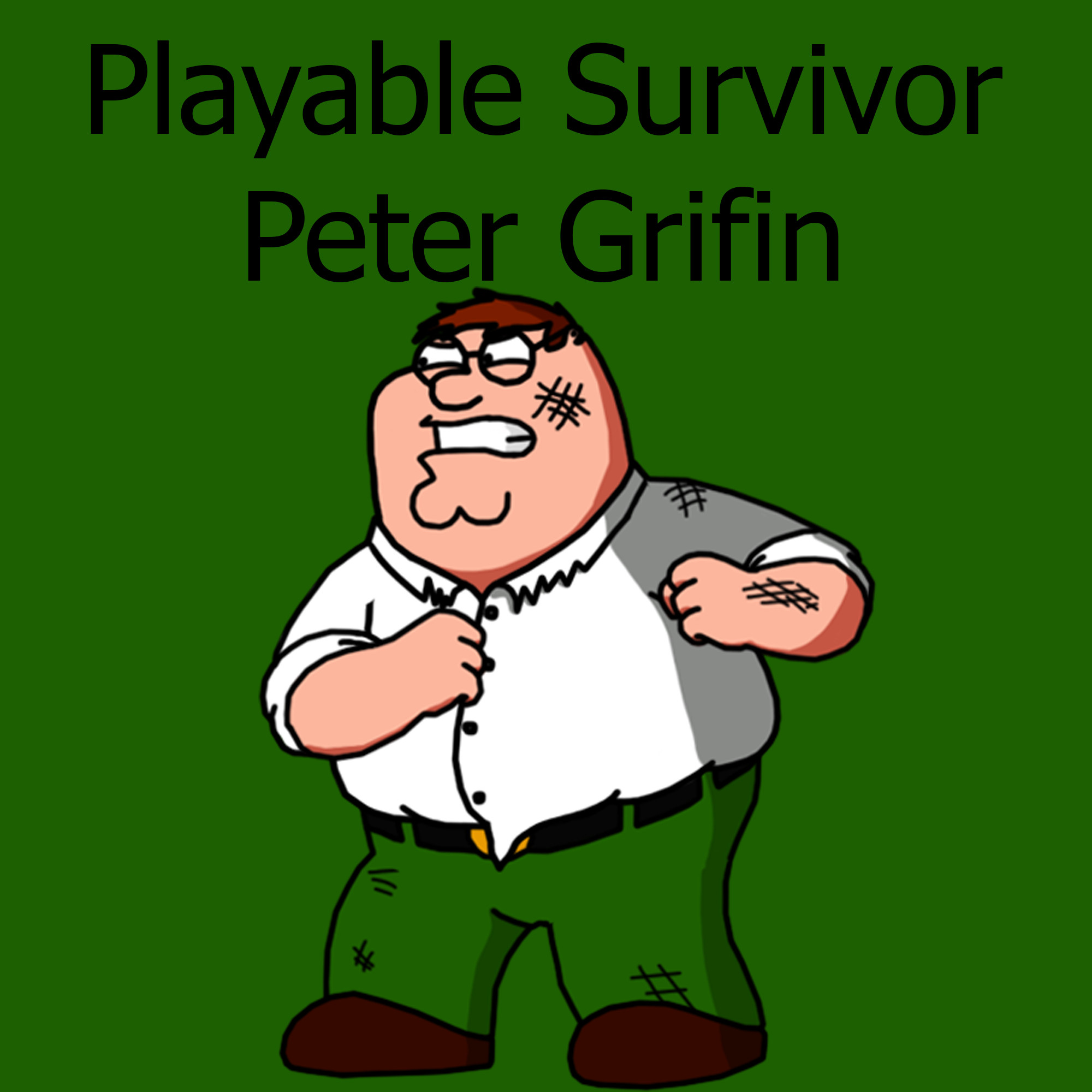 Playable Survivor Peter Grifin Mod for Friday Night Funkin' | FNF Mods