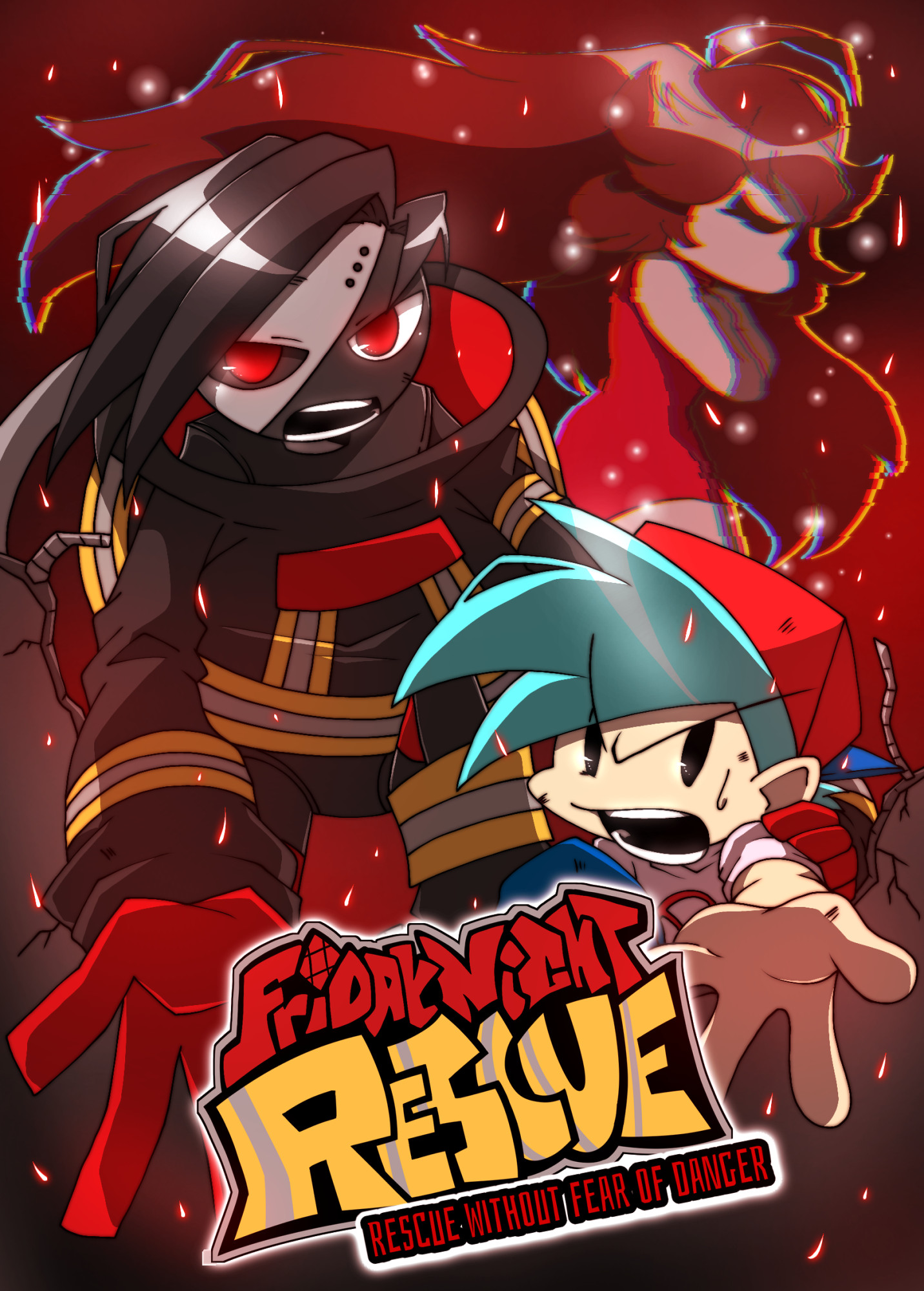 [FNFMOD]FridayNightRescue[FULL WEEK] [Friday Night Funkin'] [Mods]