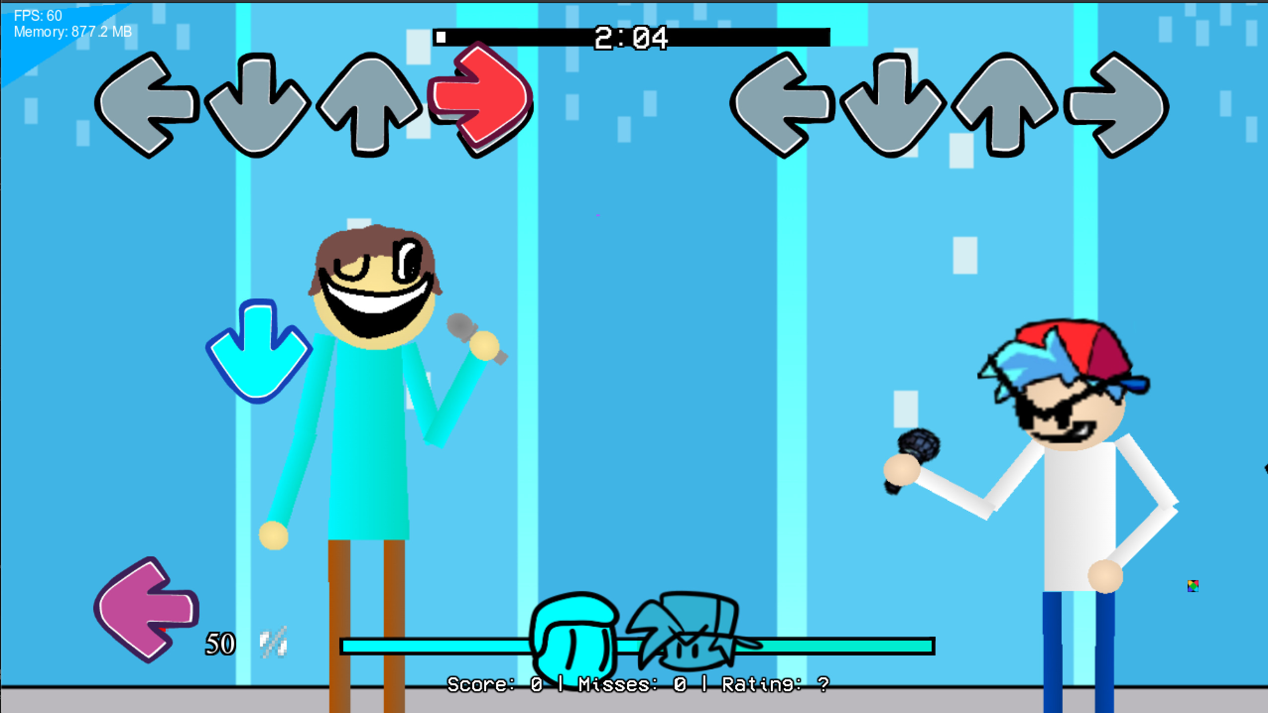 [SENSITIVE CONTENT] Fright Nayyy Funk Man Mod for Friday Night Funkin ...