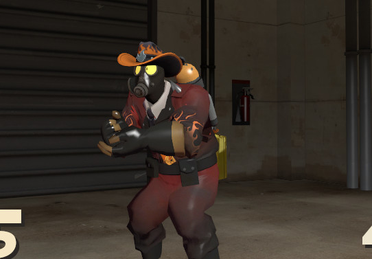Yellow Pyro "Eyes" [Team Fortress 2] [Mods]